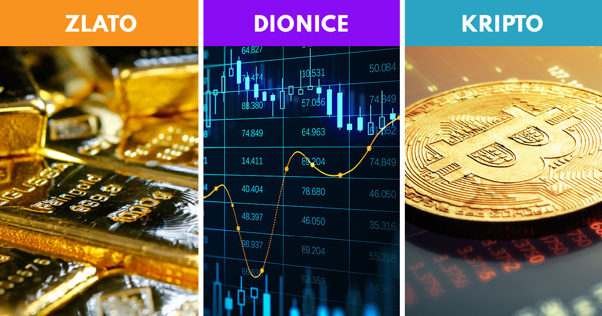 Ulaganje u dionice, kriptovalute, fondove, zlato - Martin Fortuna